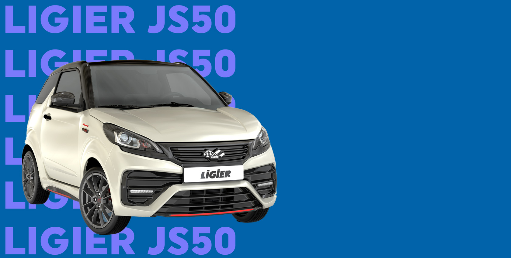 Ligier JS50 | Sportmopedbil med attityd. Frihet från 15 år!