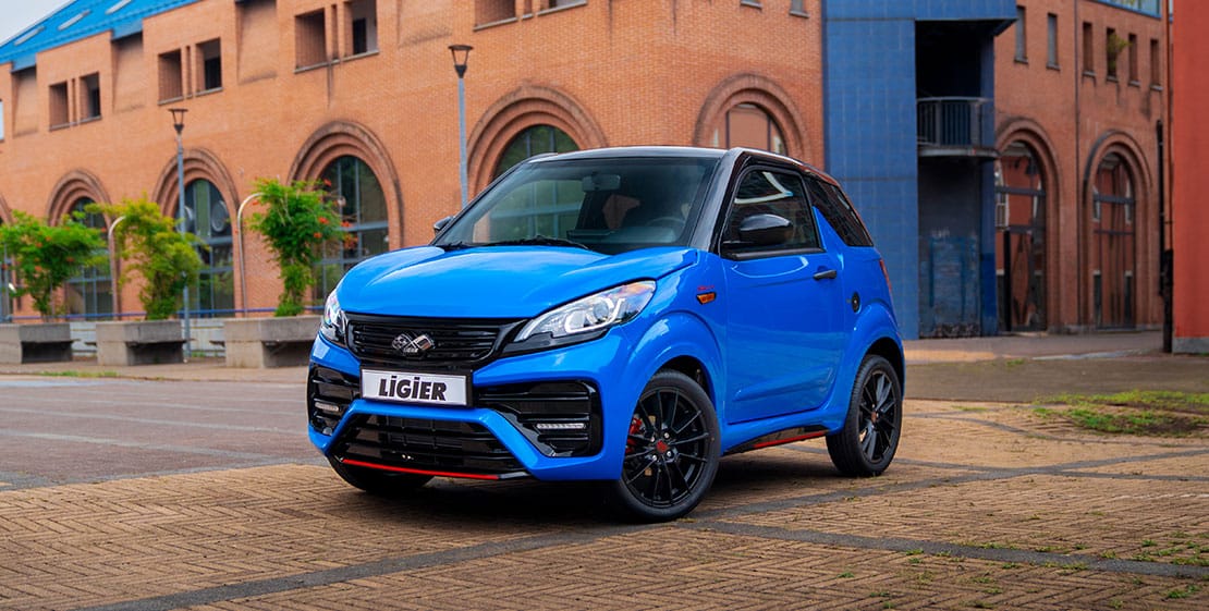 Ligier JS50 | Sportmopedbil med attityd. Frihet från 15 år!